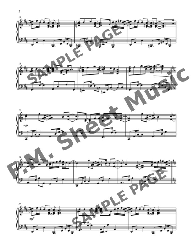 Head Over Feet (Late Intermediate Piano) By Alanis Morissette - F.M. Sheet Music - Pop ...